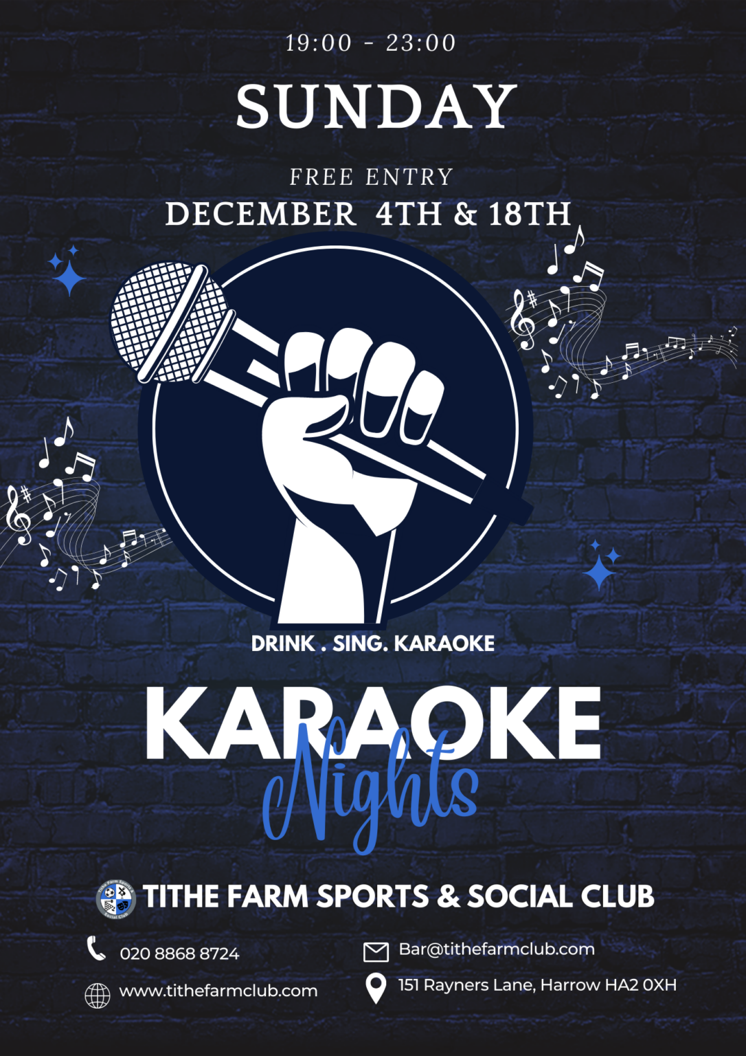 Tithe Farm - Sports & Social Club | South Harrow