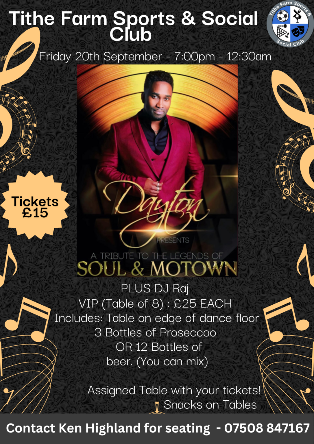 What's On - Tithe Farm Social Club | South Harrow