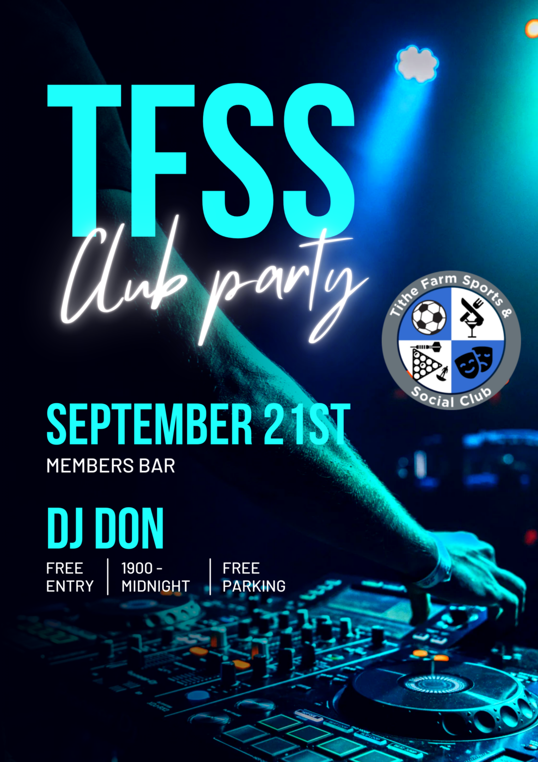 What's On - Tithe Farm Social Club | South Harrow