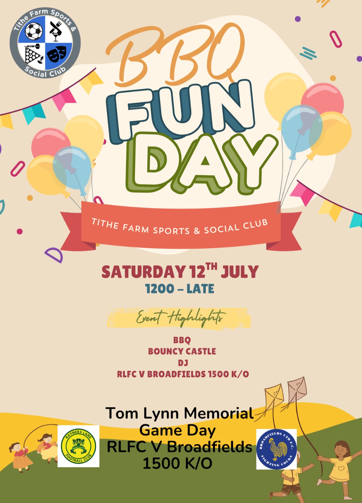 What's On - Tithe Farm Social Club | South Harrow